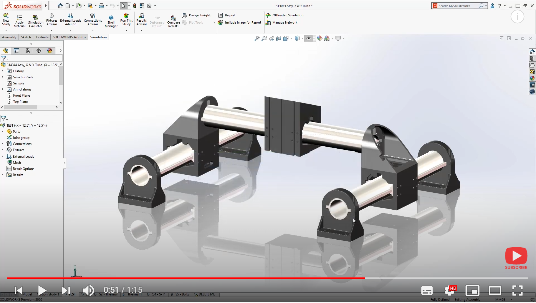SOLIDWORKS Simulation-SolidWizard